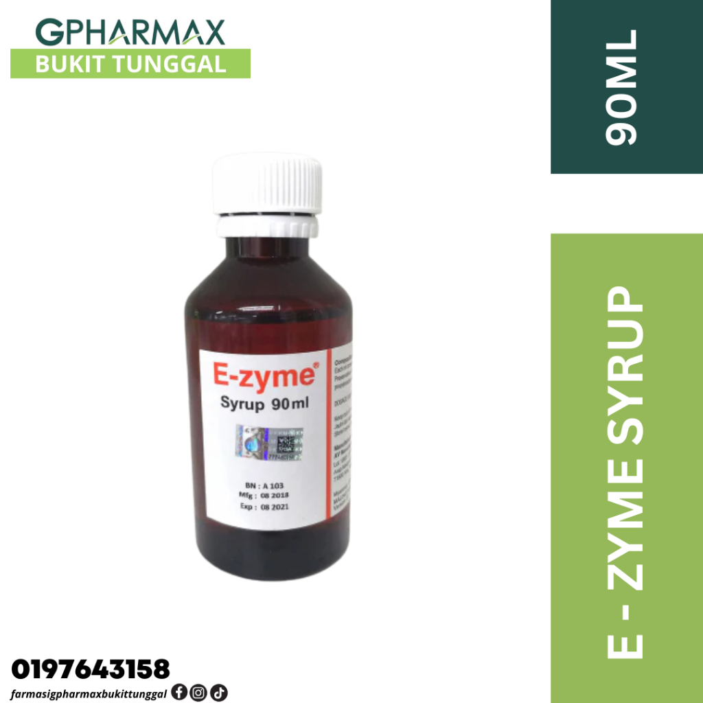E-ZYME B6 SYRUP 90ML (SOOTHING LIQUID) | Shopee Malaysia