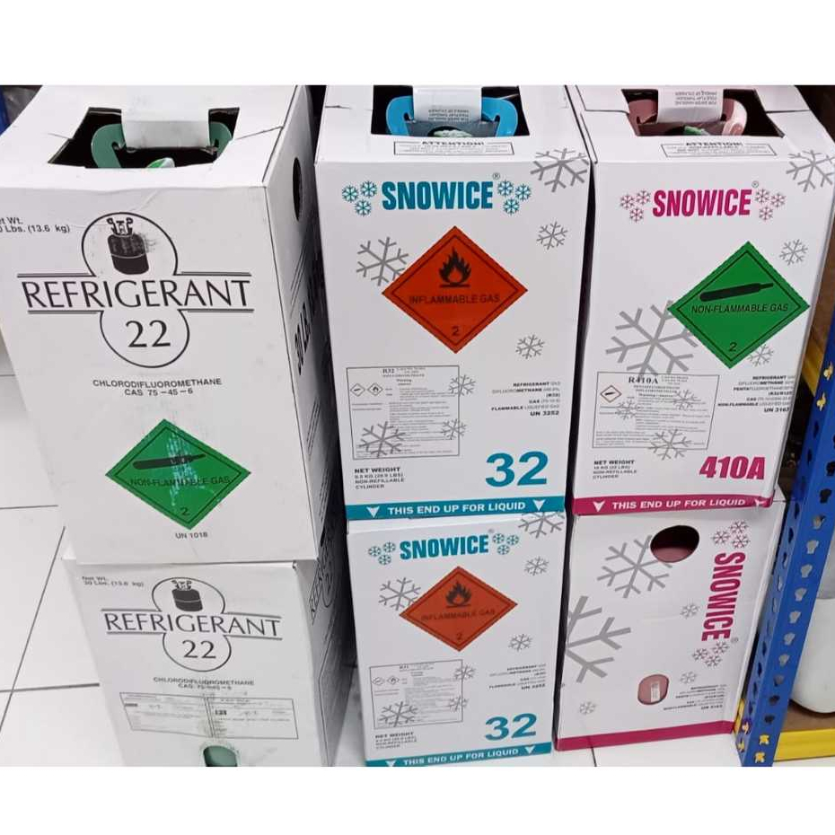 Aircond Refrigerant Gas R410A / R32 / R22 (before order pls refer product description) | Shopee ...
