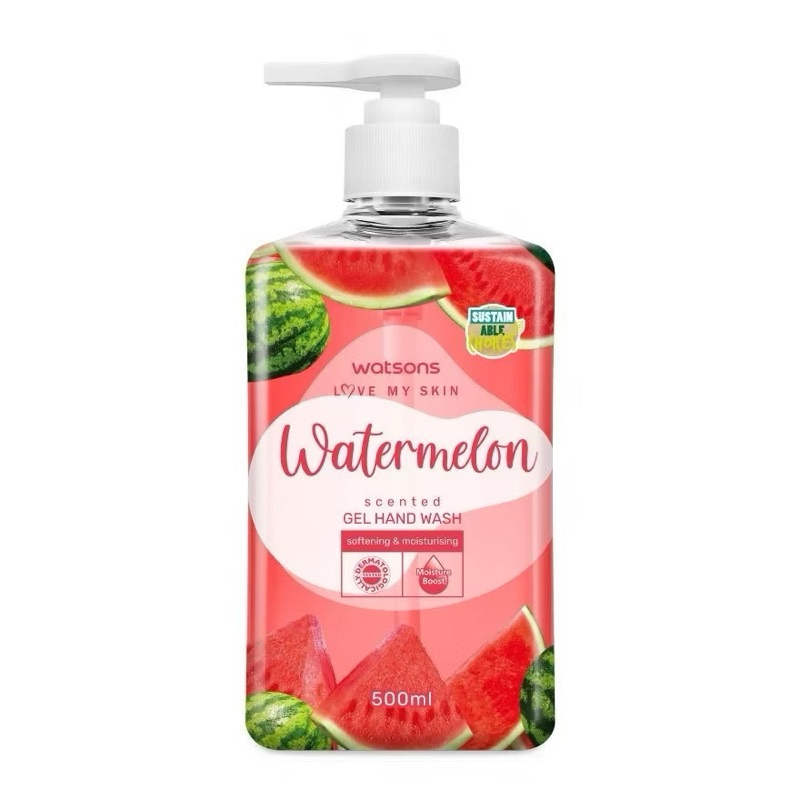 WATSONS Watermelon Scented Gel Hand Wash 500ml | Shopee Malaysia