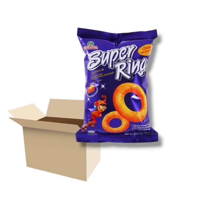 Super Ring Snacks 1CTN 6x10Pack 60G (60Pack) | Shopee Malaysia
