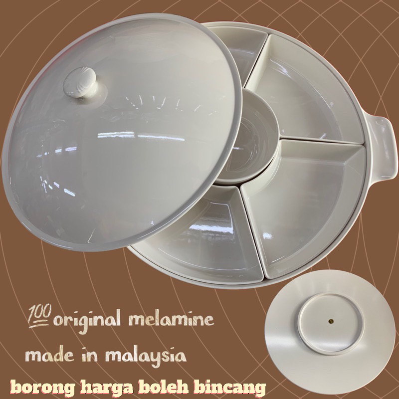 🔥READY STOCK🔥 DOME SET MELAMINE 💯ORIGINAL PARTY SET REVOLVING BEKAS ...