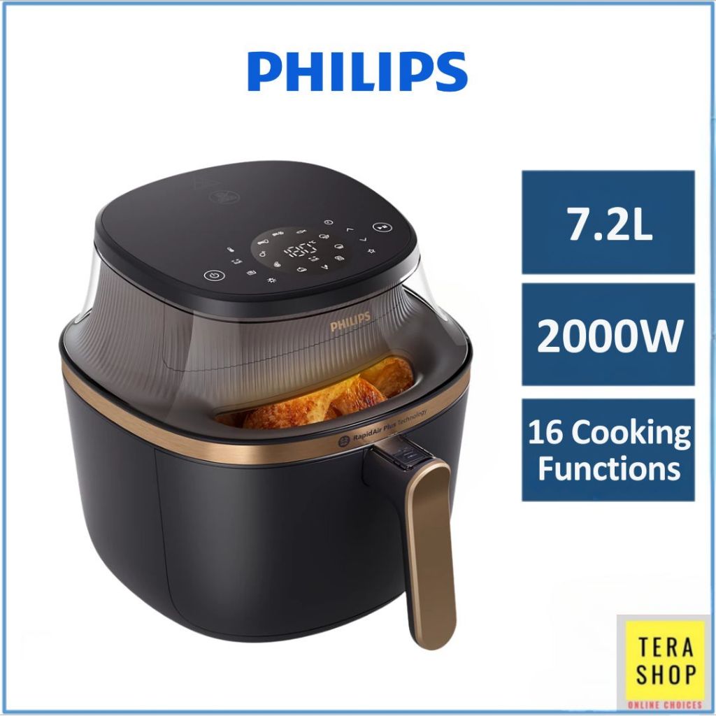Philips 3000 Series Air Fryer 7.2L NA342/09 | Shopee Malaysia
