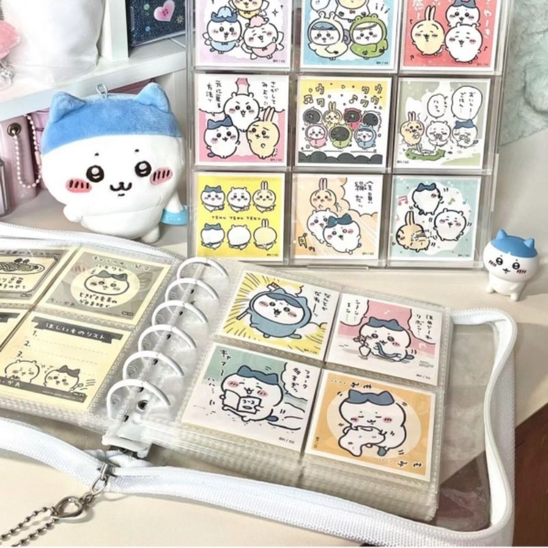 Chiikawa-Inspired Blind Box Stickers–Cute Hachi & Yi Glitter Stickers ...