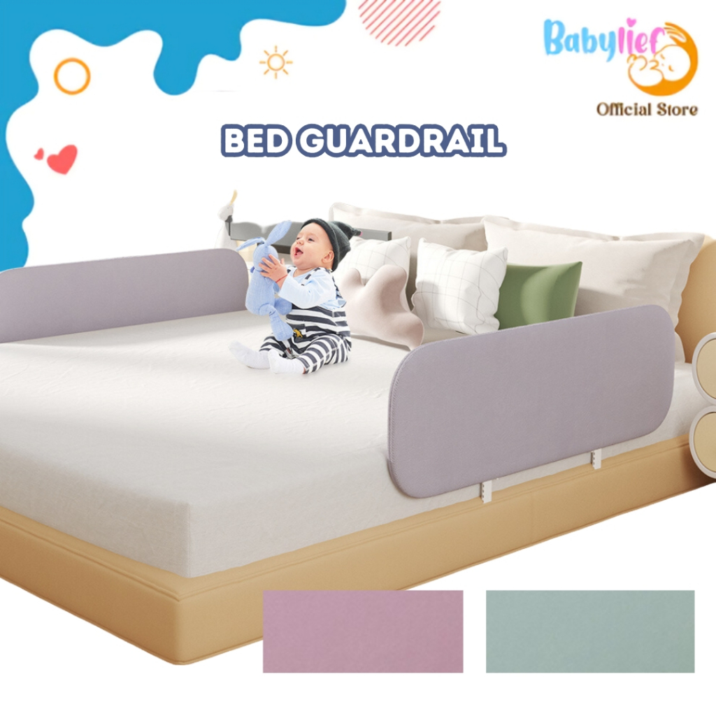 Babylief Baby Safety Bed Rail – Foldable Guardrail with Anti-Fall ...