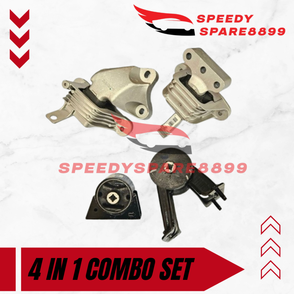 [4 IN 1 COMBO SET] Engine Mounting for Proton X70 CBU 6 Speed (Malaysia ...