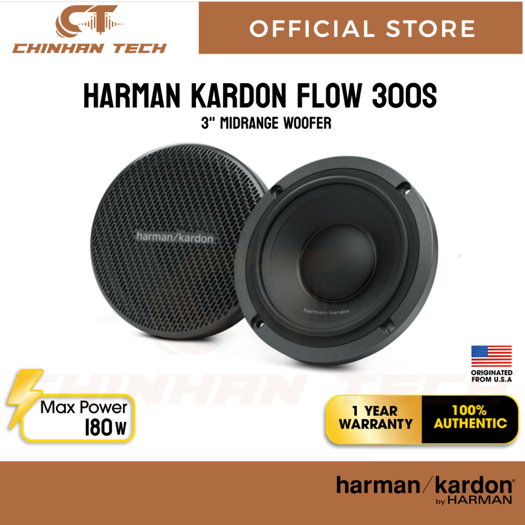 Harman Kardon Flow 300s 3" midrange woofer for premium installation ...
