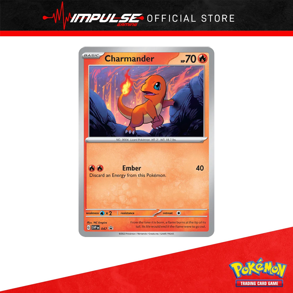 Promo Card Pokemon Tcg Eng: SVP047 Charmander | Shopee Malaysia
