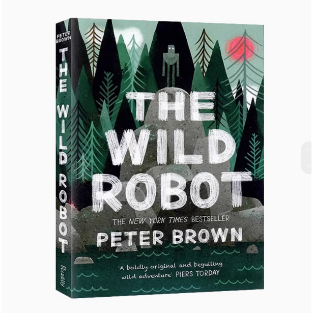 【Ready Stock】The Wild Robot《Peter Brown》Science Fiction Novel English ...