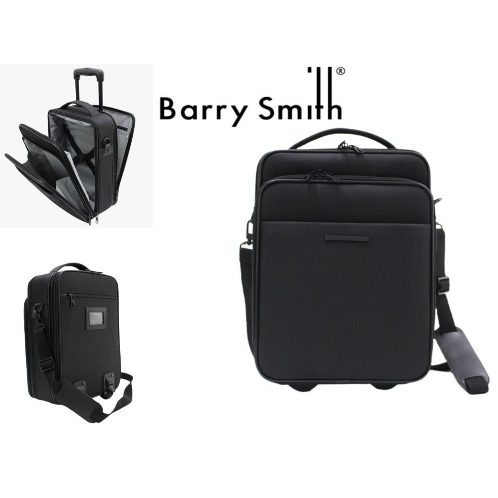 Barry Smith 2 Wheels Office Document Bag With Laptop Compartment ...