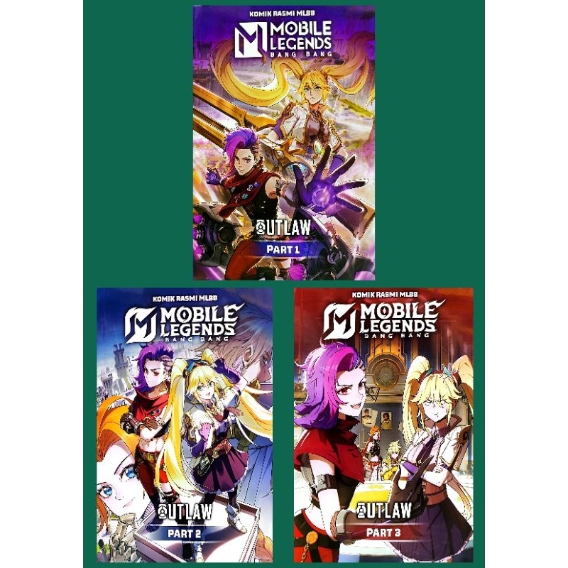 KOMIK RASMI MLBB MOBILE LEGENDS BANG BANG (ARMONI GOLD) | Shopee Malaysia
