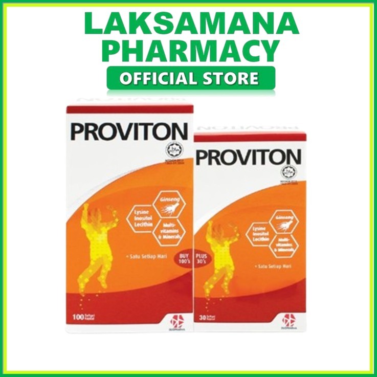 [EXP: 10/2026] Proviton Multivitamins (30's/100's/100's + 30's ...