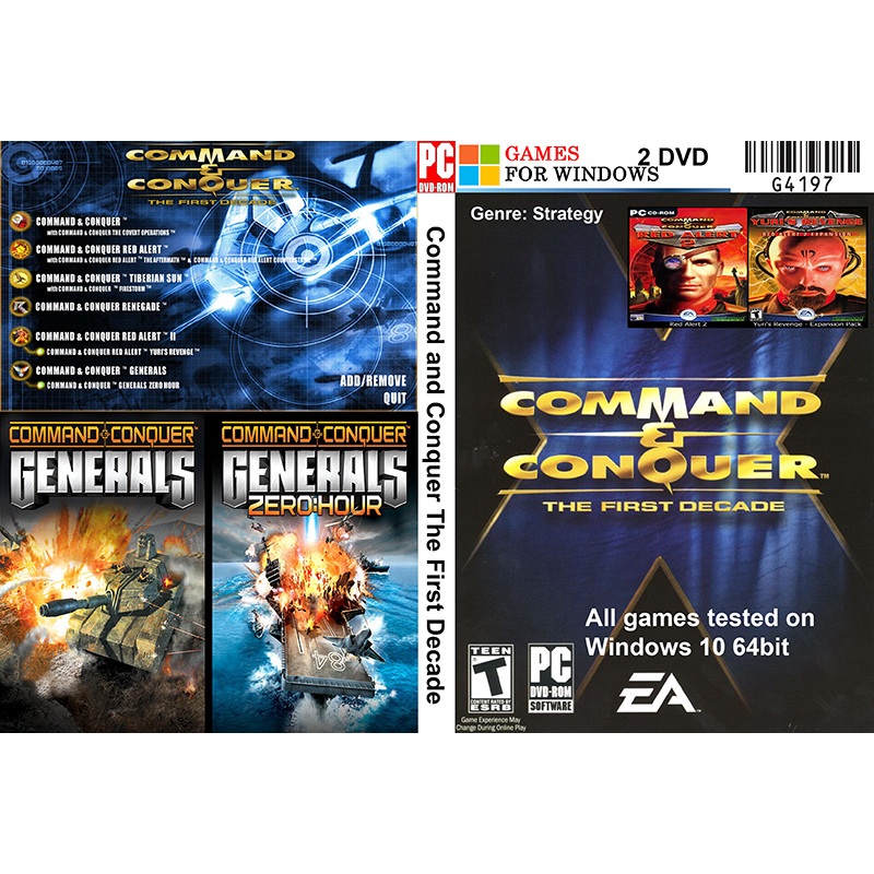 Command and Conquer The First Decade (G4197) PC Game Windows | Shopee Malaysia