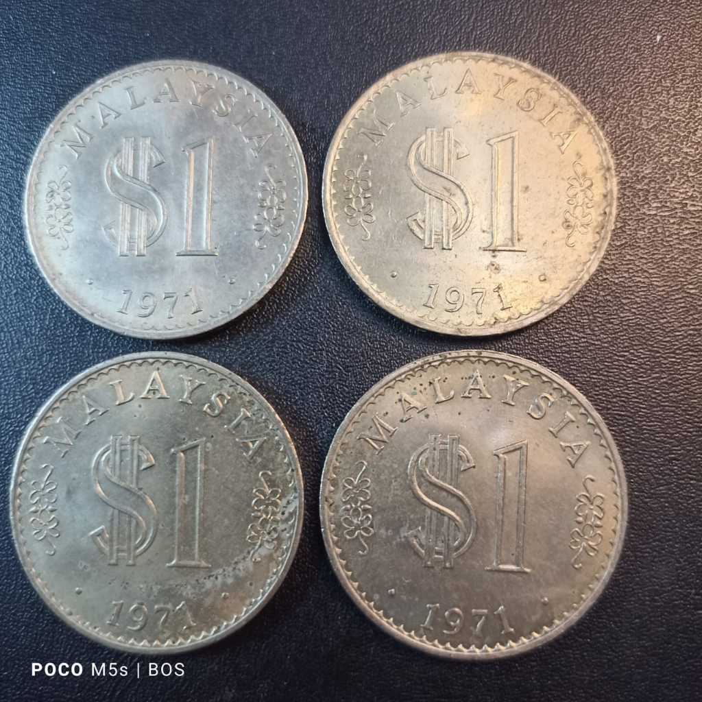 Malaysia Duit Peringatan Bank Negara 10 Tahun Anniversary 1 Ringgit ...