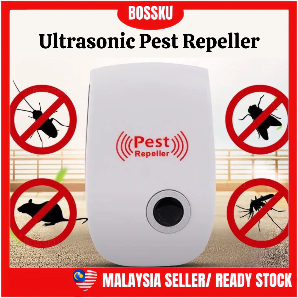 Ultrasonic Repellent Mosquito Pest Reject Control Rat Cockroach ...