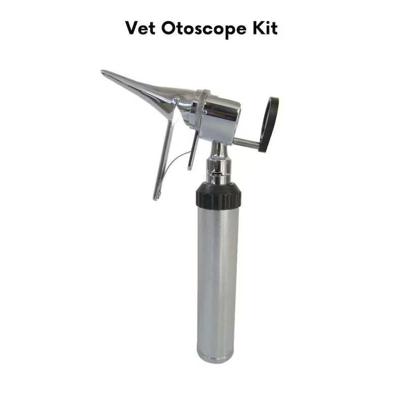 Professional Veterinary Operating Otoscope Kit with Hartmann Crocodile ...