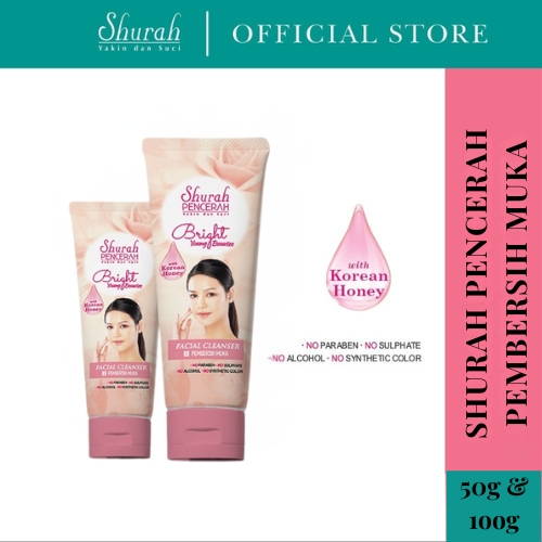 Shurah Pencerah Pembersih Muka | Shopee Malaysia