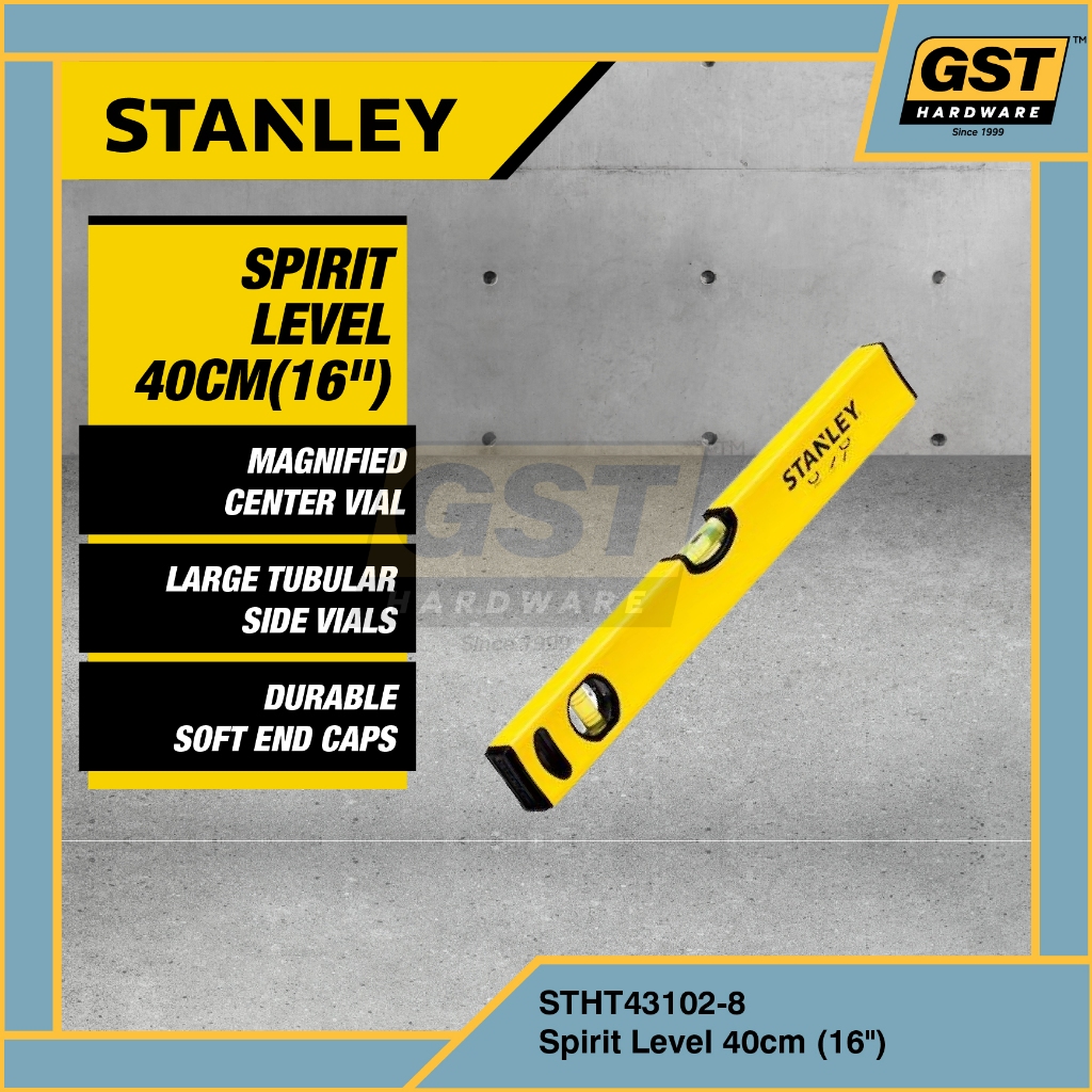 Stanley Box Level Water Level Ruler Aluminium Ruler Spirit Level ...
