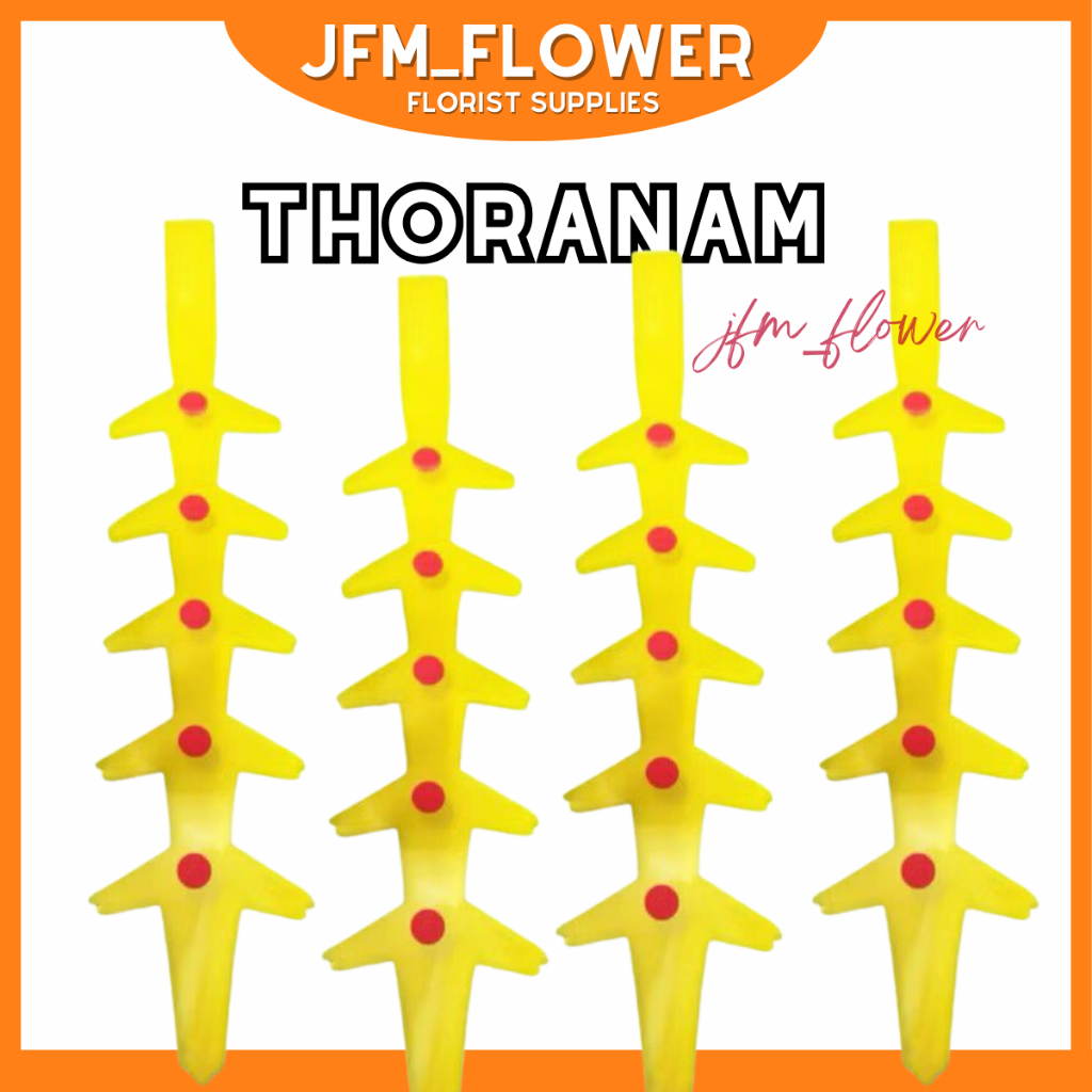 *10pcs* Thoranam Yellow/ Artificial Thoranam/Artificial Home Decoration ...