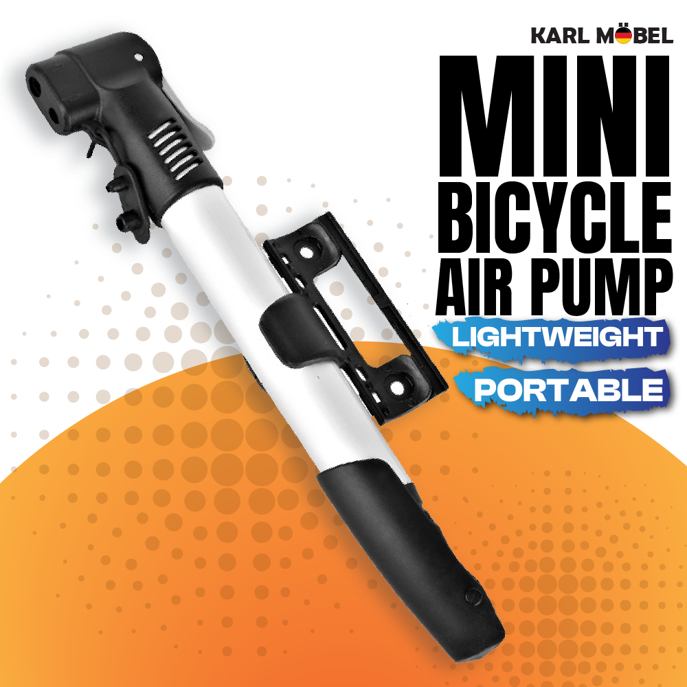 Bicycle Pump Mini Pam Basikal Tayar Portable Air Pump Tyre Balloon ...