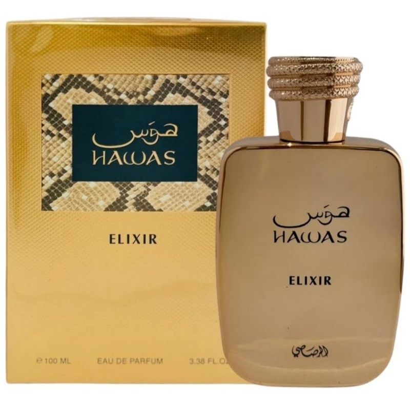 Hawas Elixir For Men 100ML EDP (dupe Le Male Elixir)(ORIGINAL) | Shopee ...