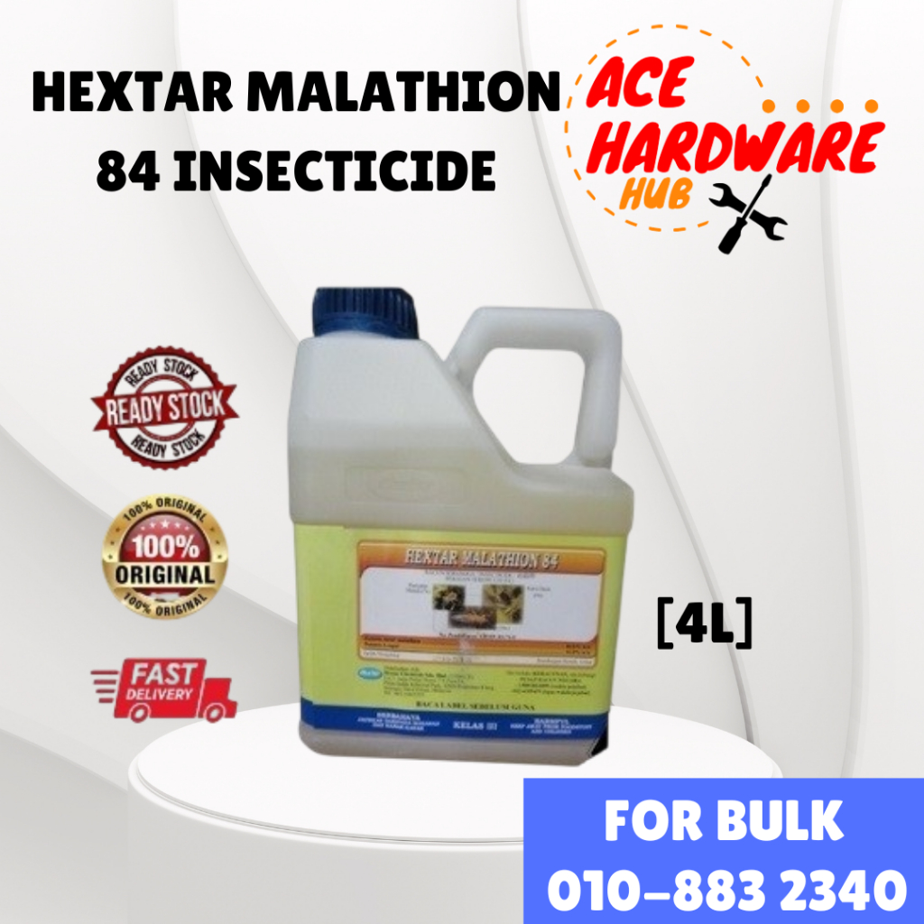 Hextar Malathion 84 Insecticide/ Malathion 84%/ Racun Serangga/ Hama ...