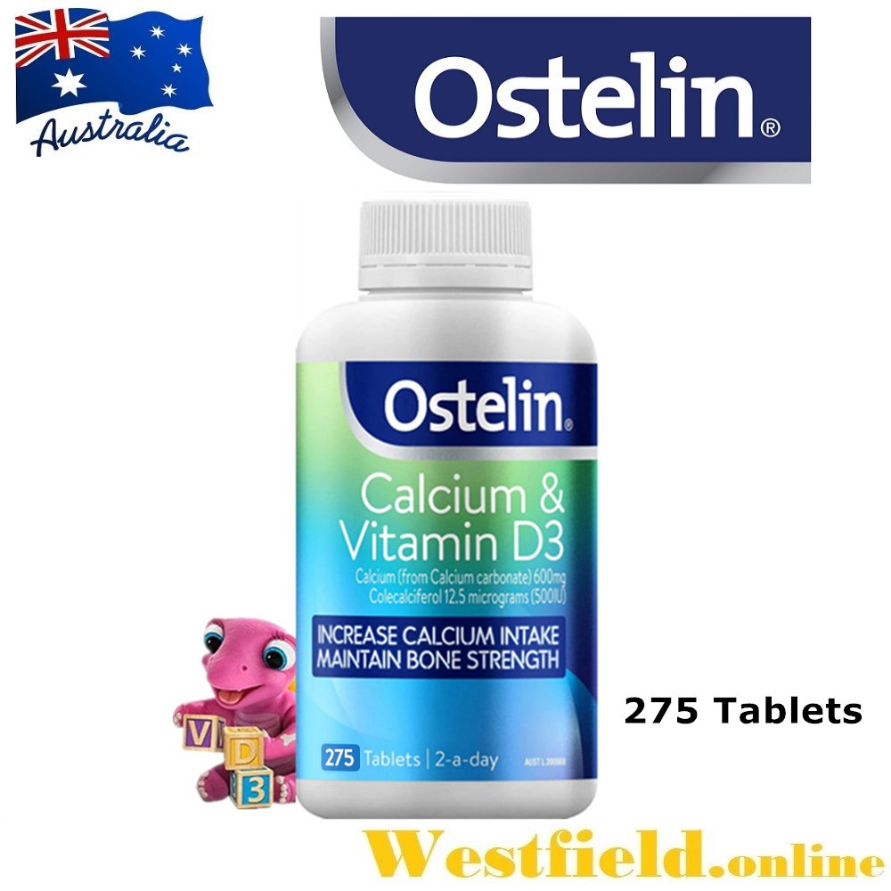 [Australia Import EXP 03/2027] Ostelin Calcium & Vitamin D3 Vitamin D ...