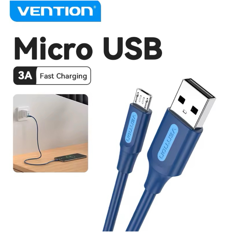 Vention Micro USB Cable Charger USB Android Data Cable Fast Charging ...