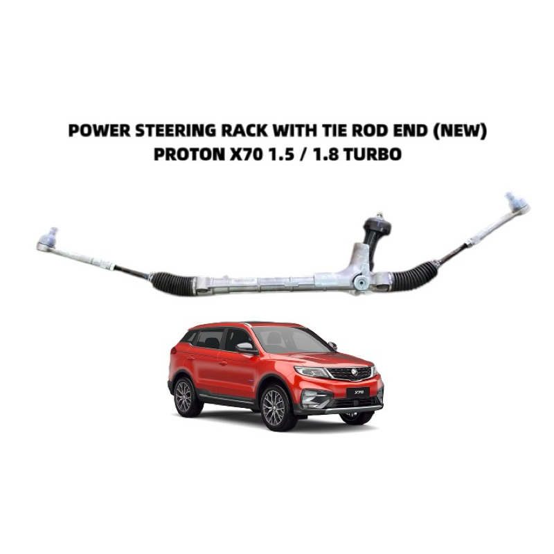 PROTON X70 1.5,1.8 TURBO CKD / CBU POWER STEERING RACK WITH TIE ROD END ...