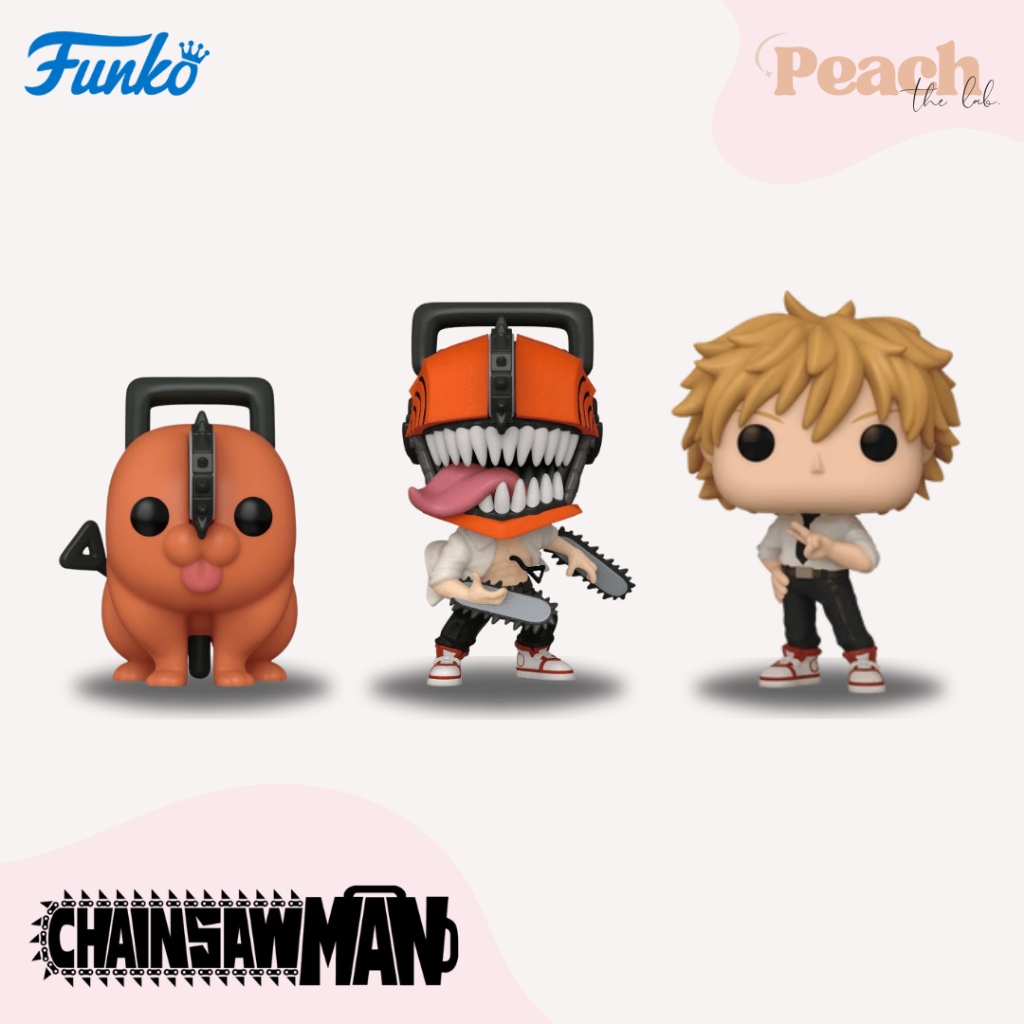Funko Pop Vinyl Animation Number 1677 1678 1682 Chainsaw Man Denji Pochita Collectible Action ...