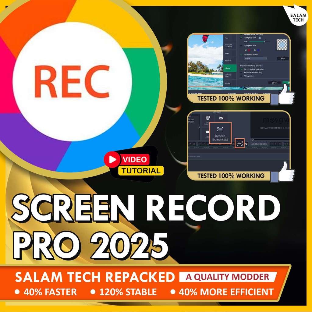 Movavi Screen Recorder 24.6.1 ⚡ LIFETIME PREMIUM ⚡ LIFETIME ACTIVATED ⚡ ...