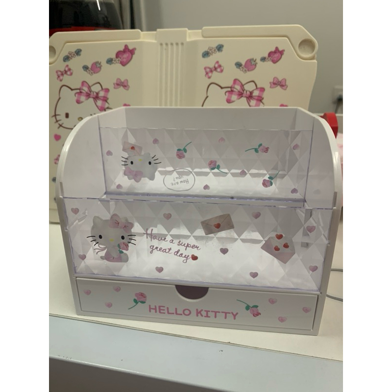 original sanrio, hello kitty storage box, hello kitty desk organizer ...