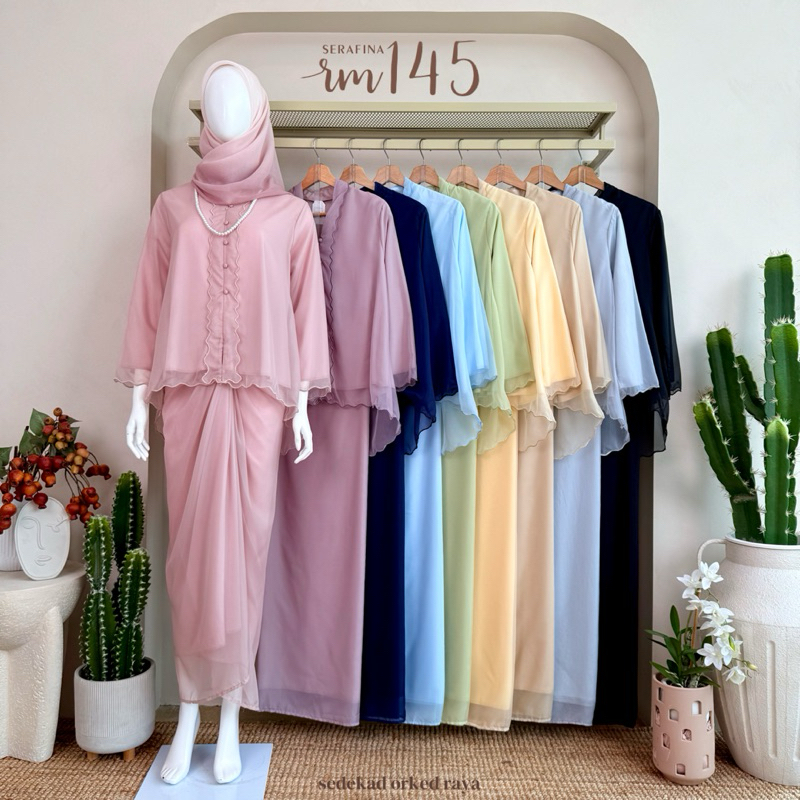 SERAFINA BY BUTIK ORKED.CO | Shopee Malaysia