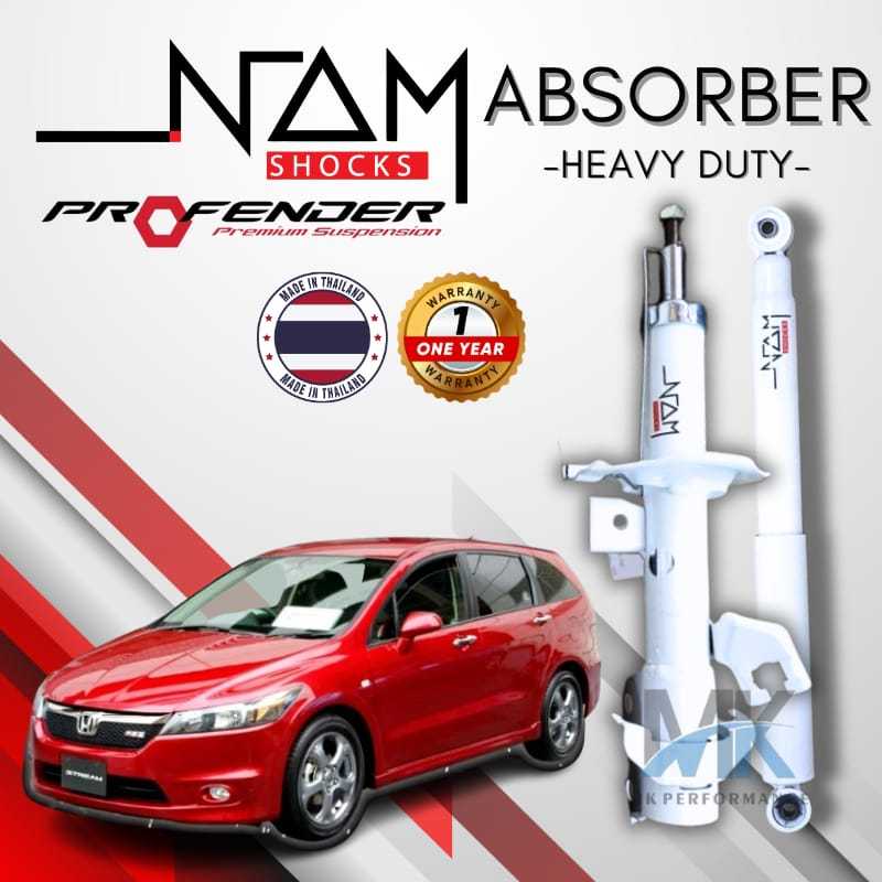 HONDA STREAM RN6 / SMA - NAM HEAVY DUTY PERFORMANCE SHOCK ABSORBER ...