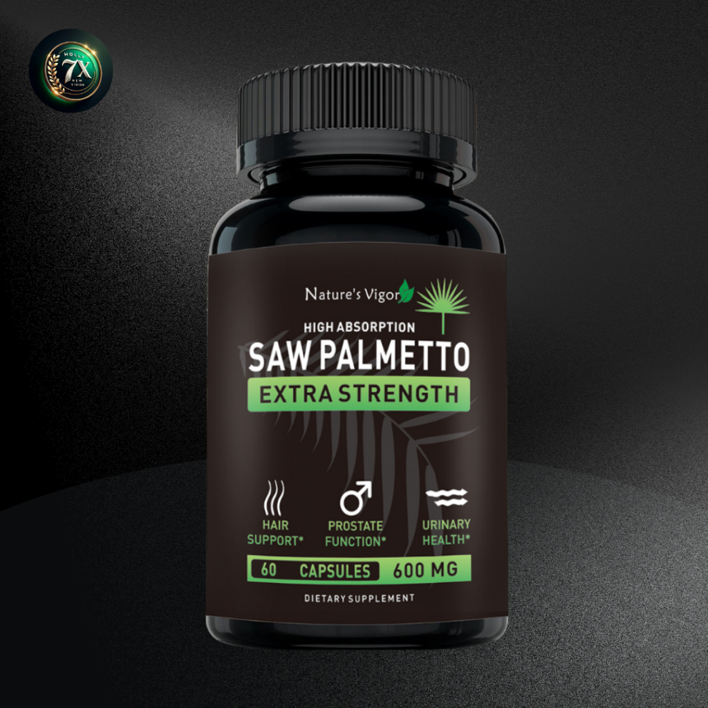 NATURE'S VIGOR Saw Palmetto Capsules | Shopee Malaysia