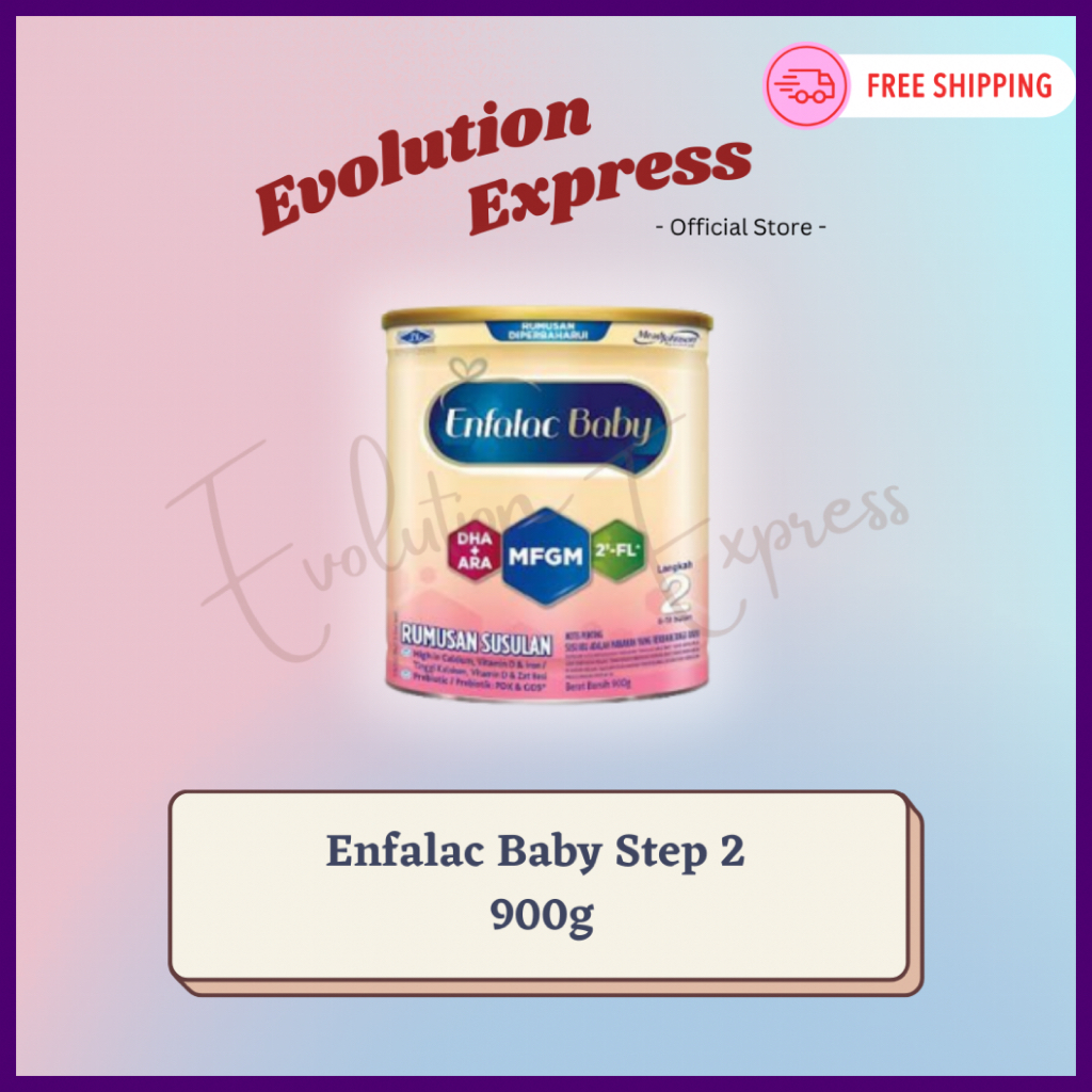 Enfalac Baby Step 2 (900g / 2.32kg) - Rumusan Susulan Exp 07/2025 | Shopee Malaysia