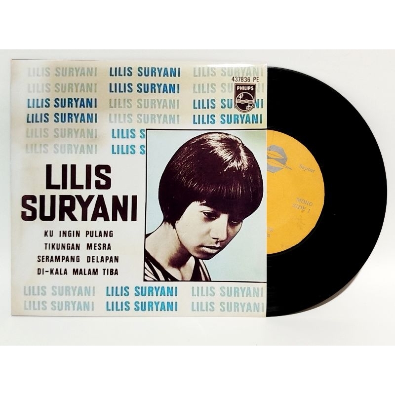 PIRING HITAM EP LILIS SURYANI VINYL RECORD 7' | Shopee Malaysia