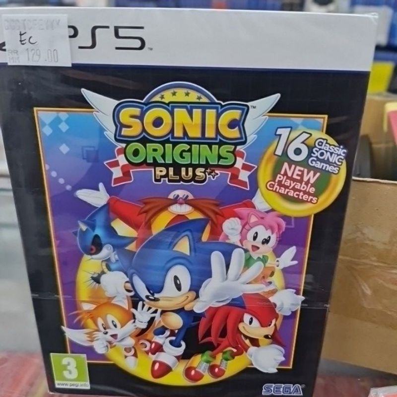 Ps5 sonic origins plus English Chinese r2 new and sealed rm119 same as ...