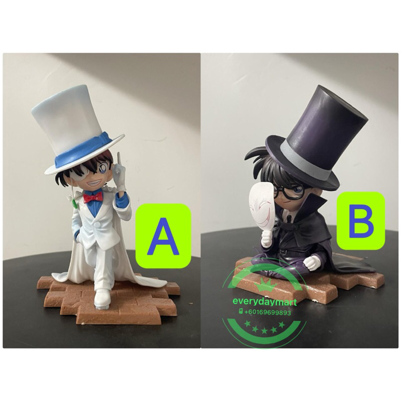 DETECTIVE CONAN💥KAITO KUROBA 17cm💥ACTION FIGURE TOYS STATUES🔥柯南怪盗基德暗夜男爵 ...