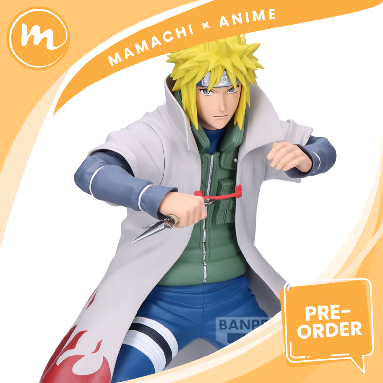【PREORDER RM82】BANPRESTO NARUTO SHIPPUDEN - GRANDISTA MINATO NAMIKAZE ...