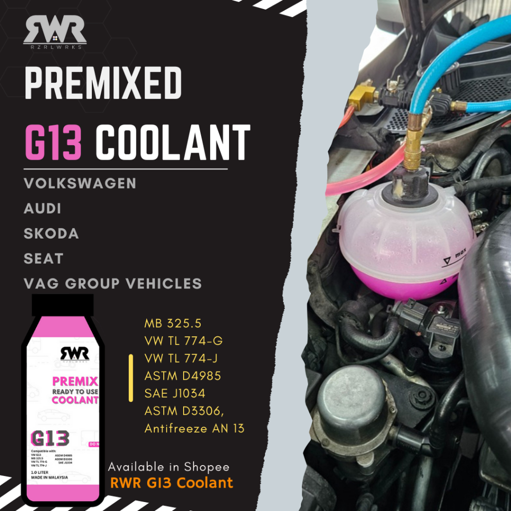 VOLKSWAGEN Engine Coolant [PREMIXED] G13 for VOLKSWAGEN AUDI SKODA SEAT ...