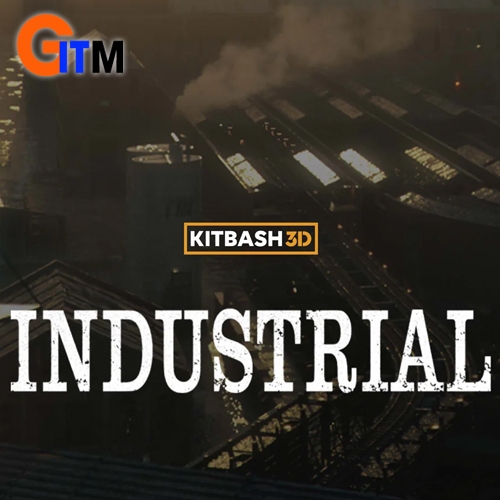 KITBASH3D | INDUSTRIAL | 3D MODELS | BLENDER | 3DS MAX | FBX | OBJ | HOUDINI | MAYA | UNITY ...