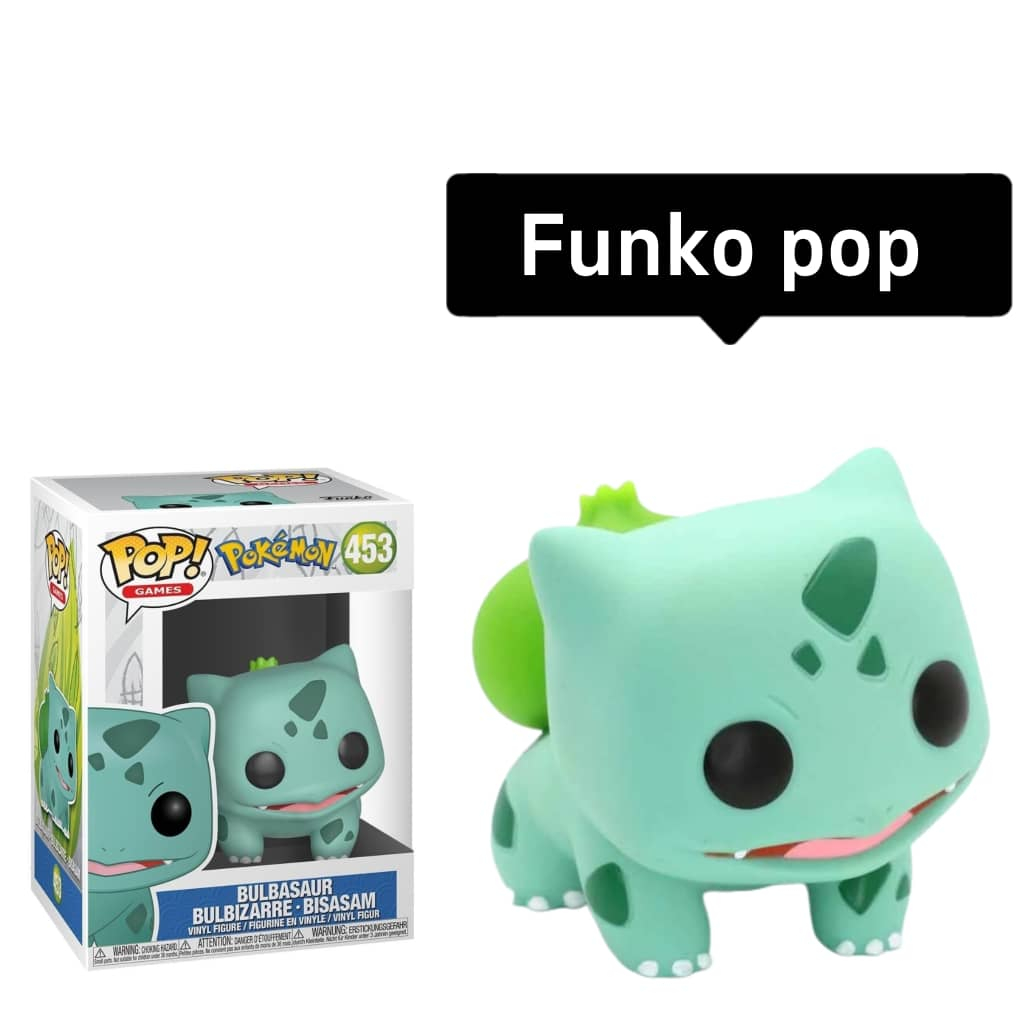 Original Funko Pop! Games Pokemon 453 Bulbasaur Bulbizarre.Bisasam ...