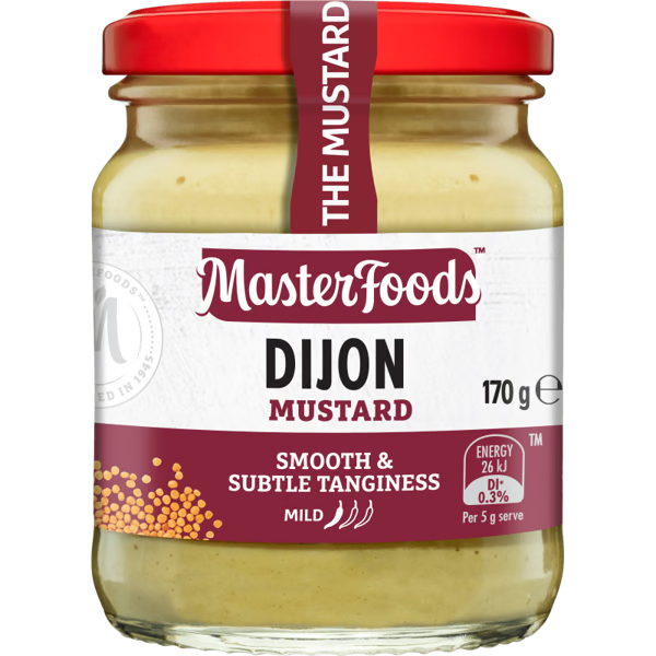 MasterFoods Dijon Mustard 170g Halal Australian | Shopee Malaysia
