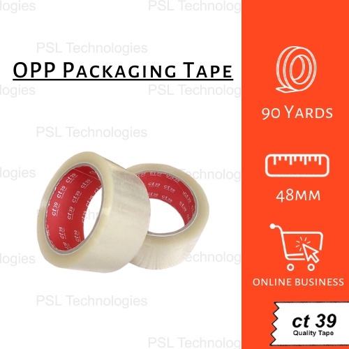 OPP TRANSPARENT TAPE 48MM X 90 YARDS [READY STOCK] | Shopee Malaysia