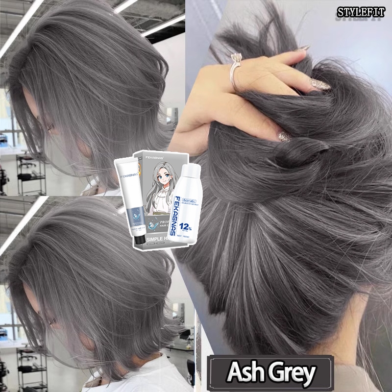 🦈Tik Tok best-seller🦈STYLEFIT Highlight Hairdye 染发膏 ayuki set rich ...