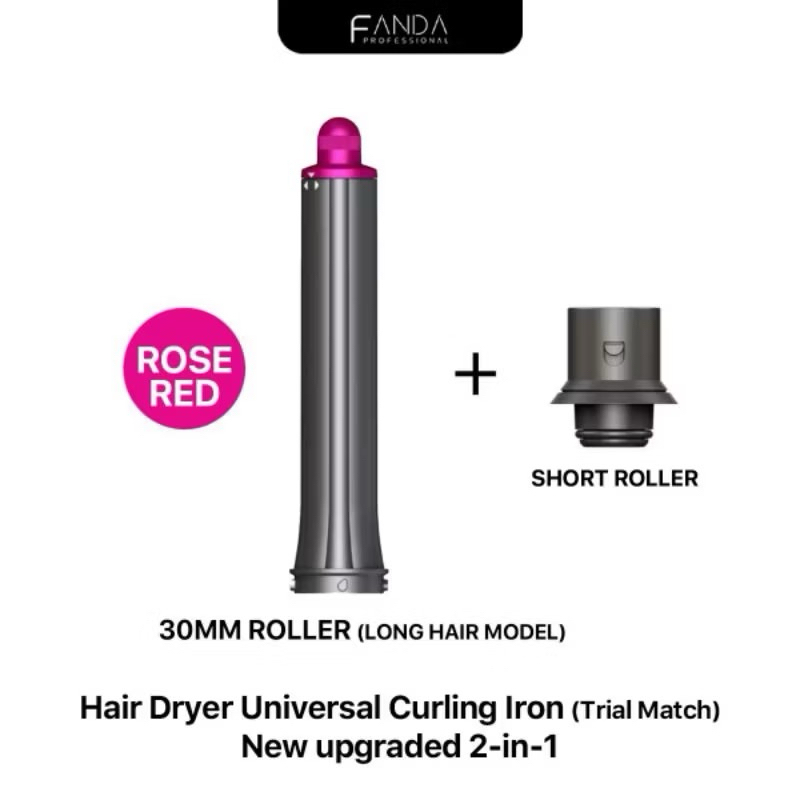 Fanda Magnetic Universal Curling Roller/Dyxon Hair Dryer Can Use ...