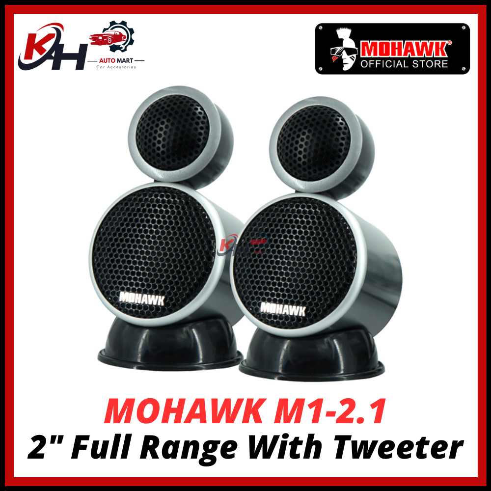 MOHAWK 2" Full Range Speaker With Tweeter M1 SERIES - M1-2.1 Car Audio ...