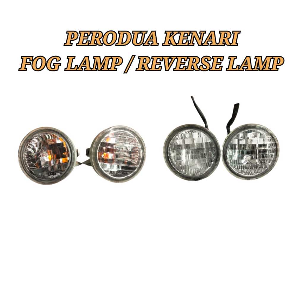 Bumper Fog Lamp / Reverse Lamp / Signal Lamp Perodua Kenari Bumper ...