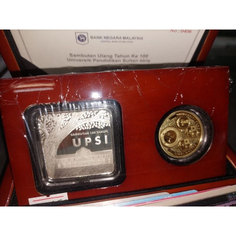 2024 Malaysia Commemorative Proof Coins Set Of 2 UPSI Anniversary Of University Pendidikan ...