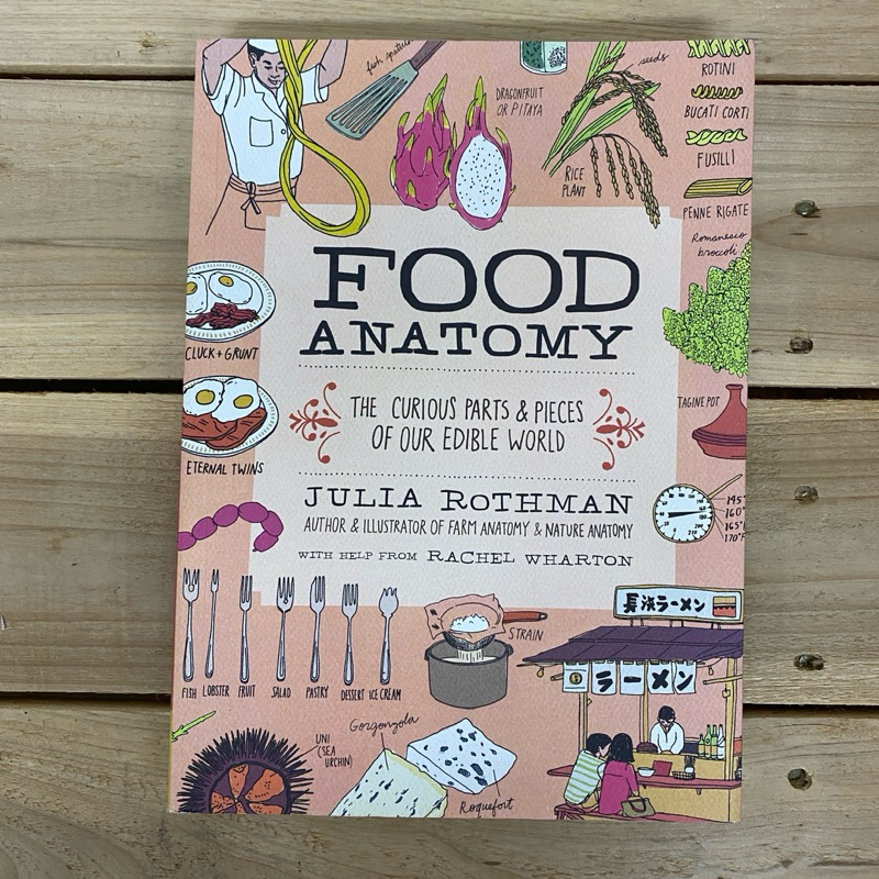 Beautifully Illustrated Food Anatomy : The Curious Parts & Pieces of ...